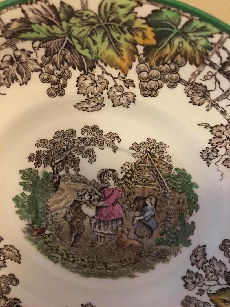 Spode's Byron Cup and Saucer - Etsy