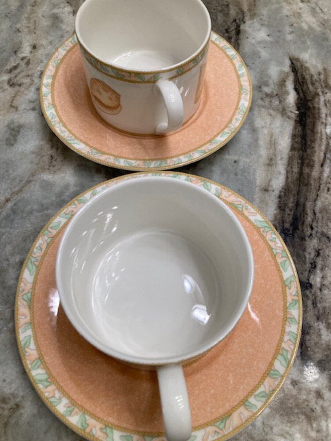 Two Atlantis by Victoria & Beale Cups and Saucers - Etsy
