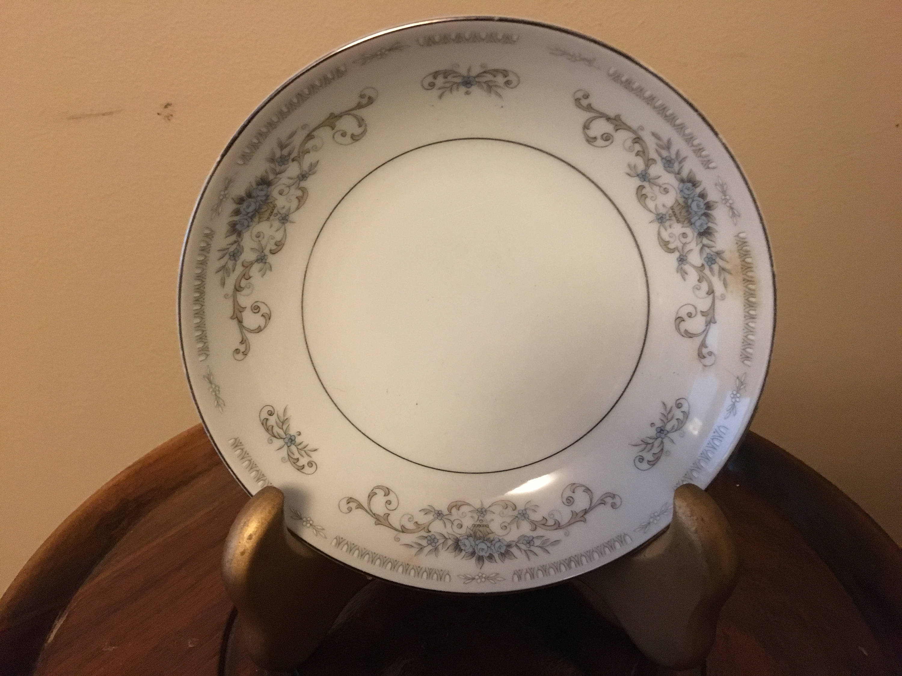 Fine Porcelain China Diane Pattern Fruit/dessert Bowls Set of 6 - Etsy