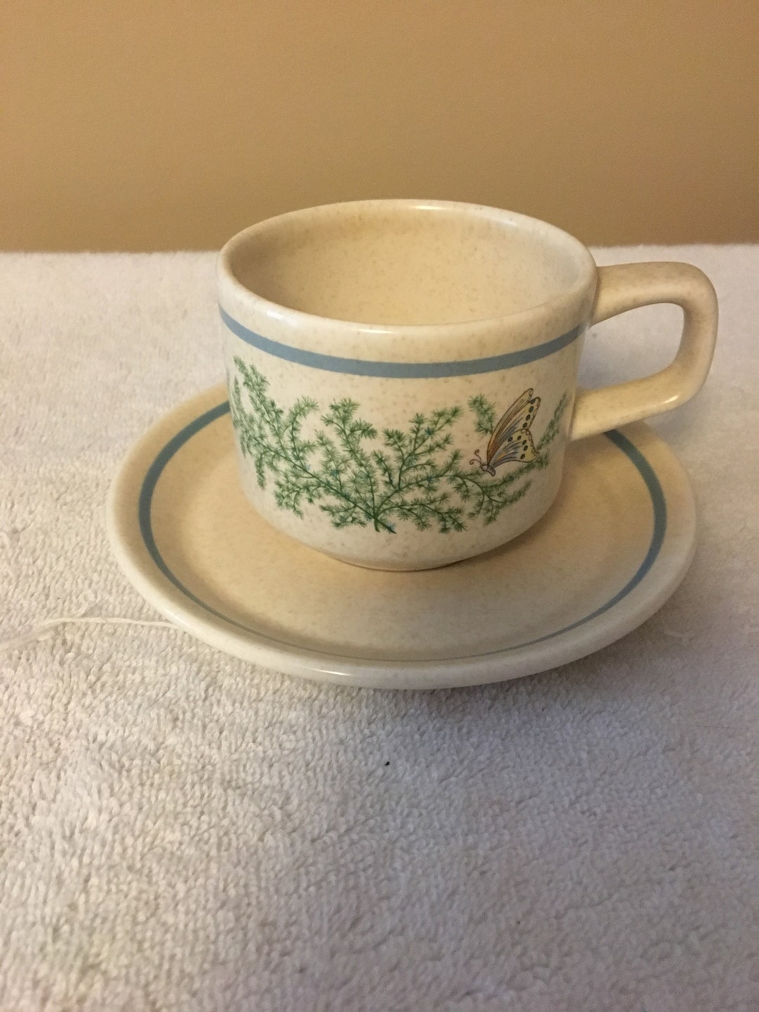 Fancy Free Temperware by Lenox Cup and Saucer - Etsy