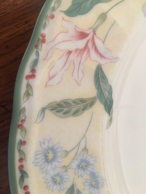 Floral Bay by Epoch Dinner Plate - Etsy