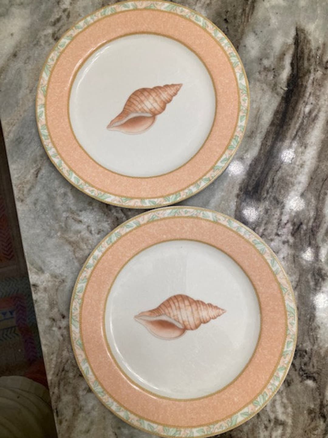 Two Atlantis by Victoria & Beale Salad Plates - Etsy
