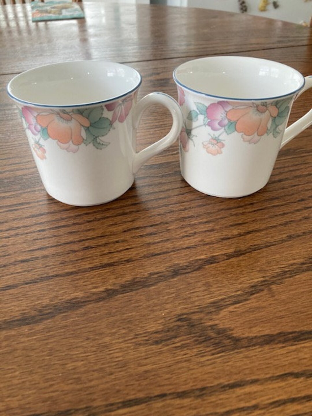 Spring Blush by Noritake Four Cups - Etsy