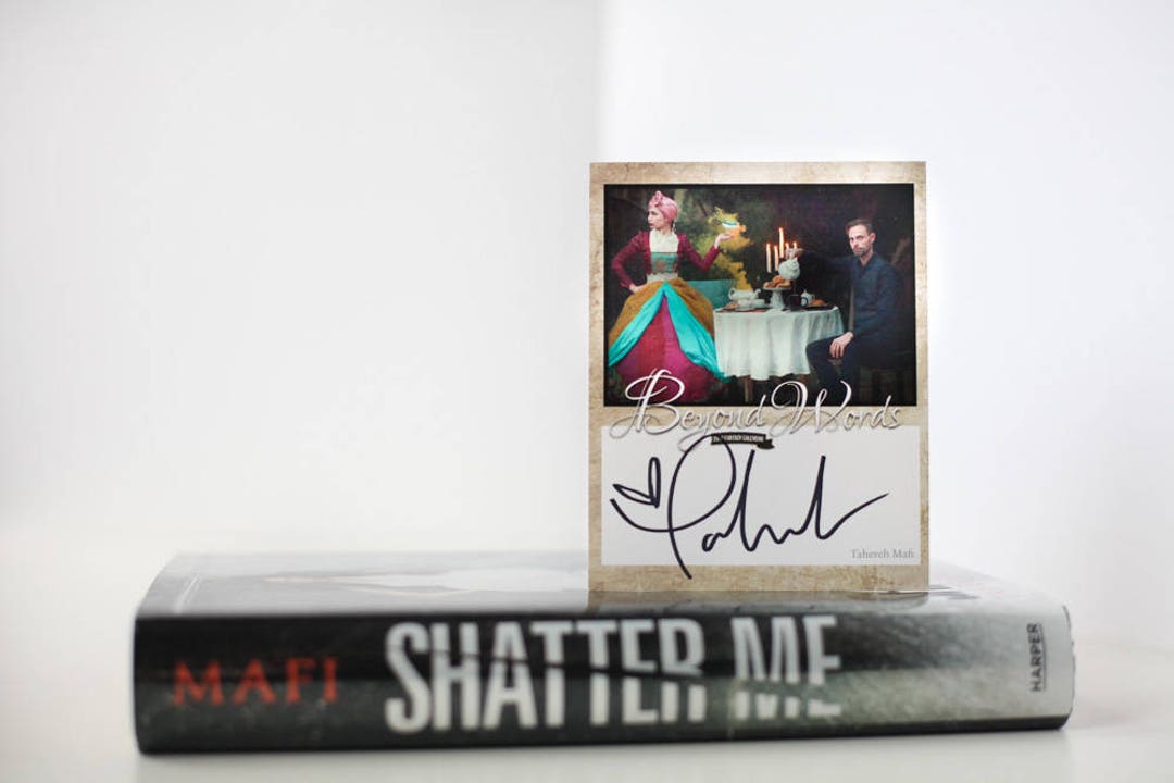 Signed Tahereh Mafi Book Plate Featuring Image From the 2016 Beyond ...