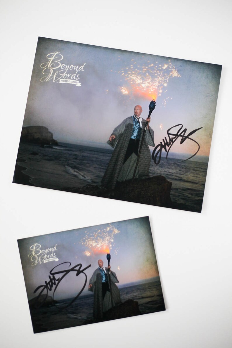 Signed Tad Williams *8x10* Photo Print From the 2014 Beyond Words ...