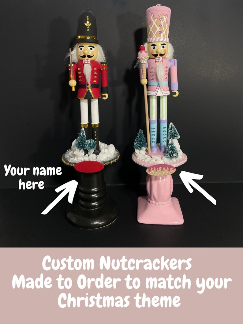 Custom Hand Painted Christmas Nutcracker - Etsy