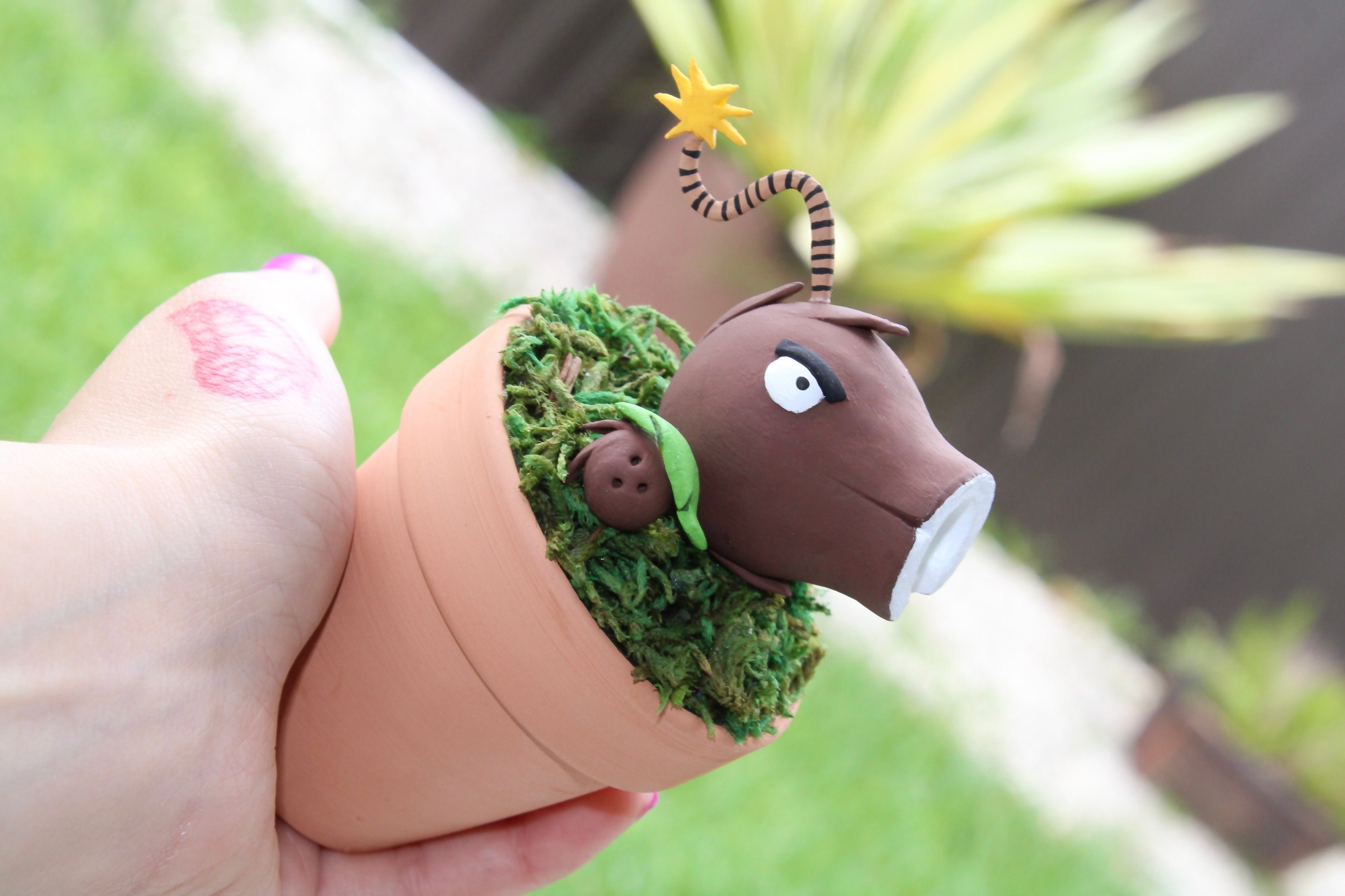 Miniature Garden in Clay : Plants Vs Zombies Edition - Etsy