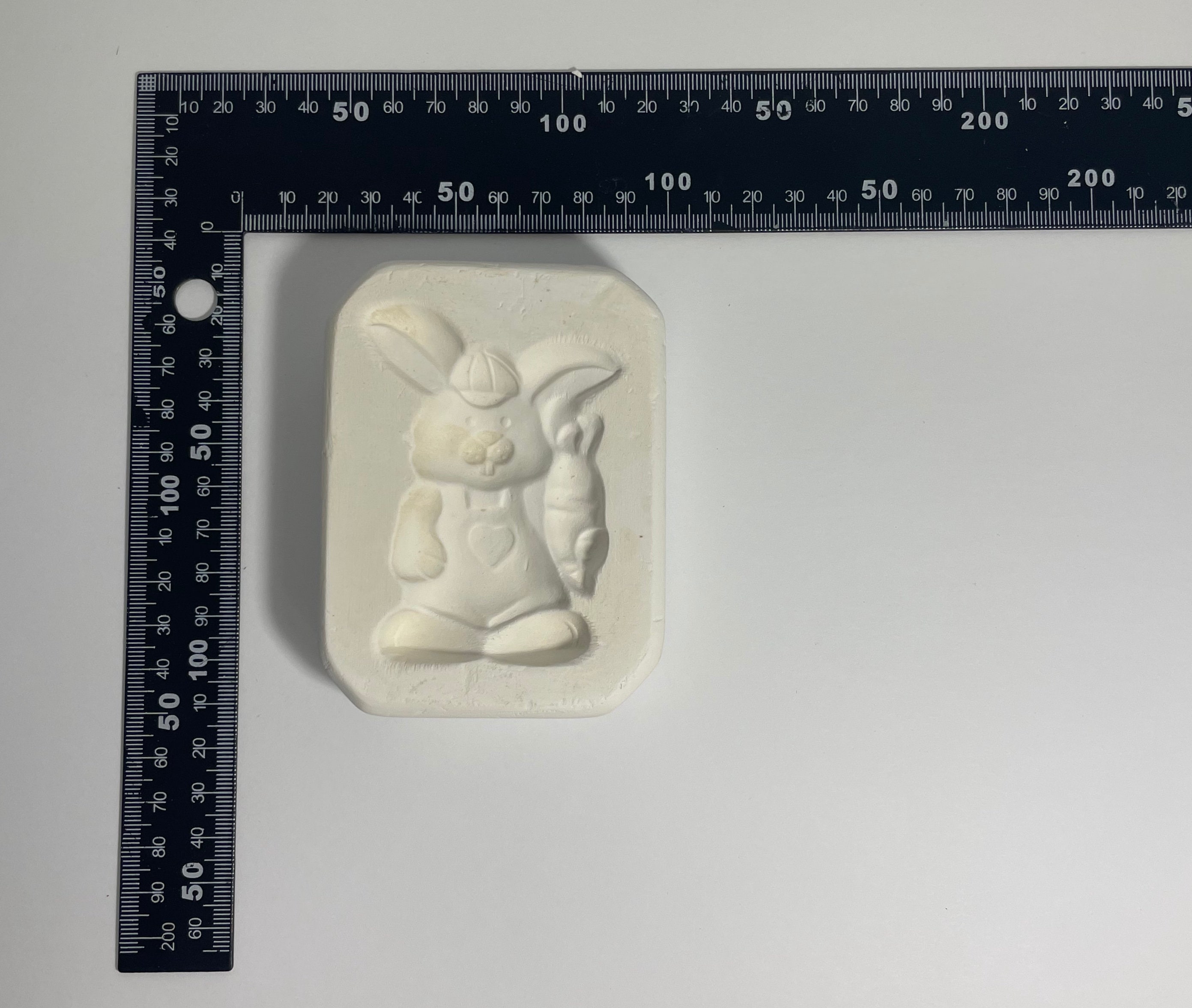 Bunny Rabbits Vintage Plaster Mold for Ceramic Porcelain Slip Casting ...