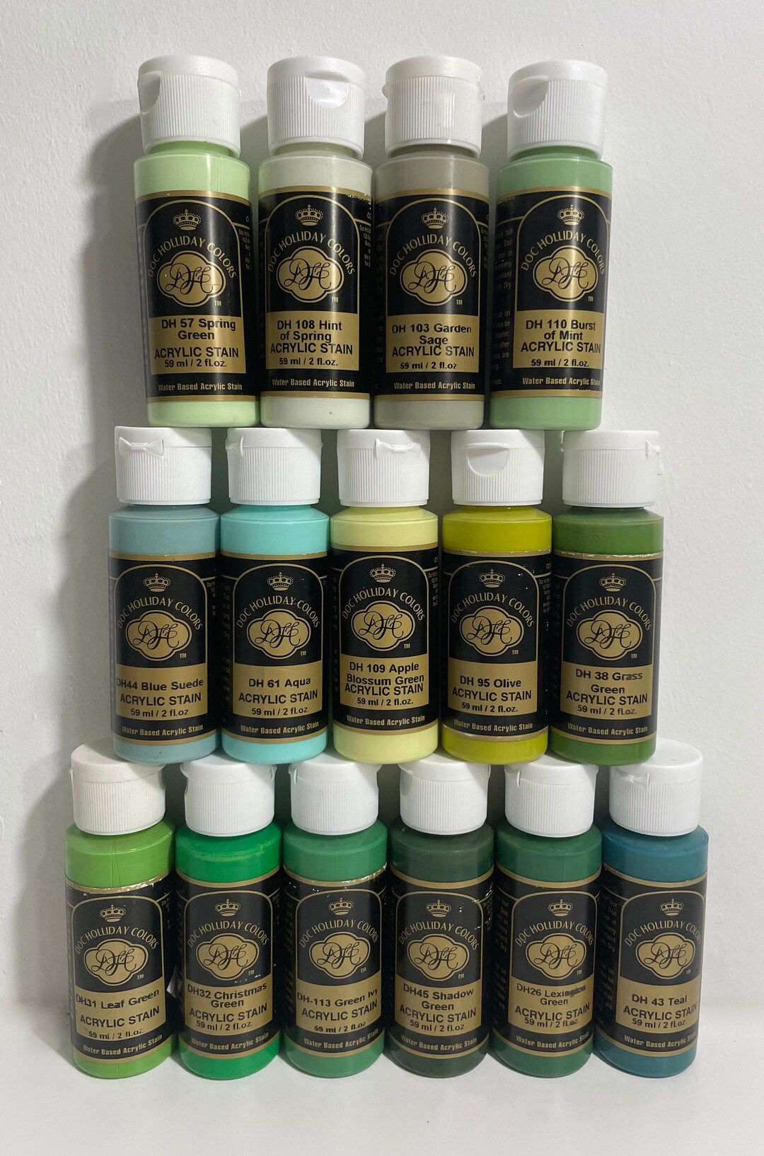 Doc Holliday Acrylic Paint- High Quality Acrylic Craft Paint - 2 Ounce ...