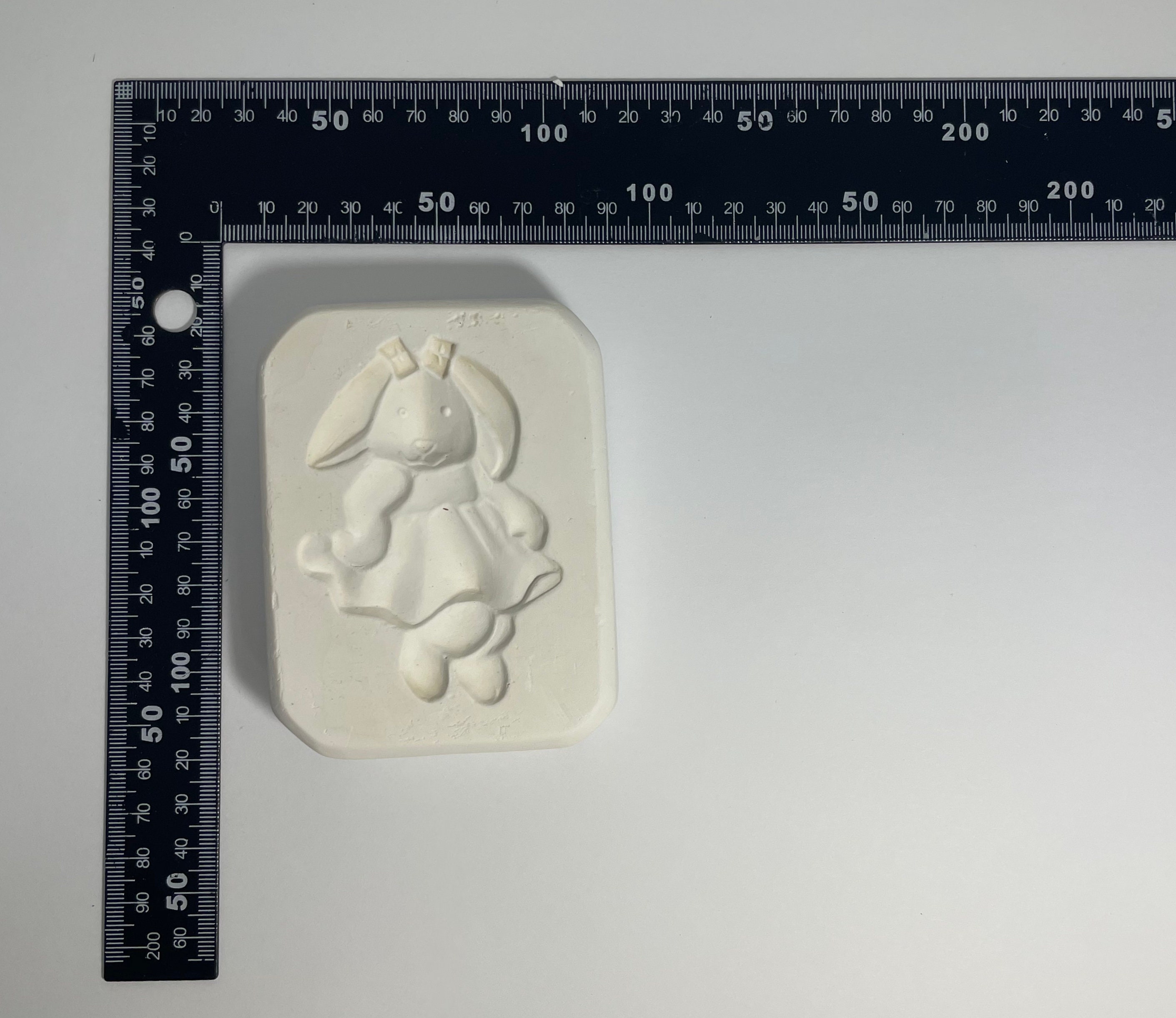 Bunny Rabbits Vintage Plaster Mold for Ceramic Porcelain Slip Casting ...