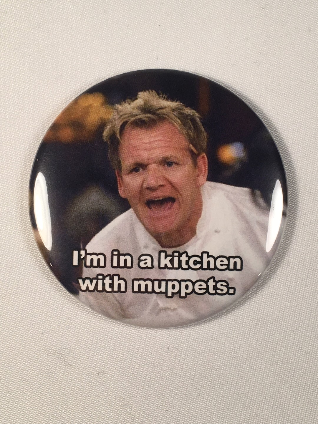 Gordon Ramsay "i'm in a Kitchen With Muppets." Refrigerator Magnet - Etsy