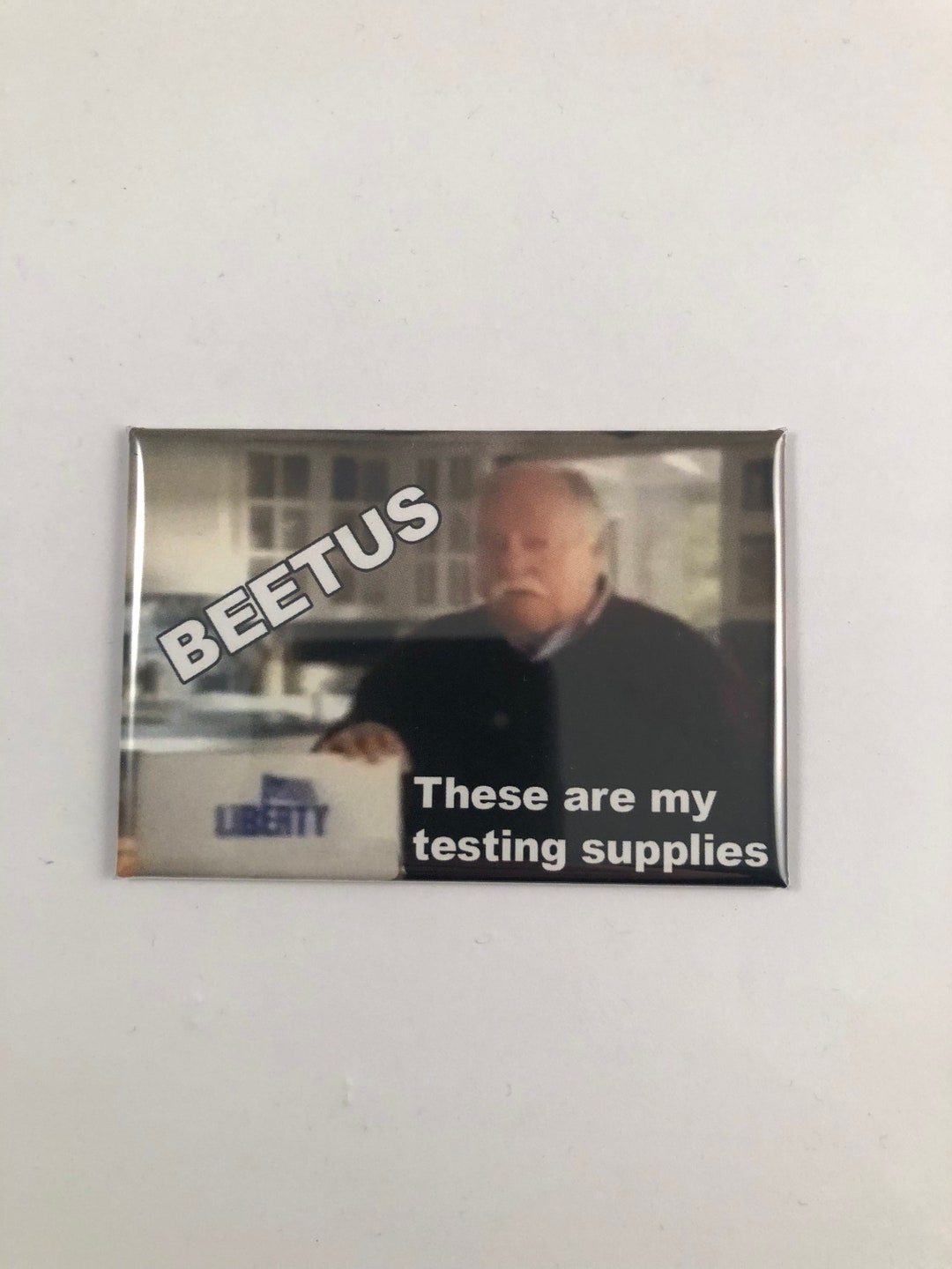 Wilfred Brimley Beetus Testing Supplies Fridge Magnet - Etsy