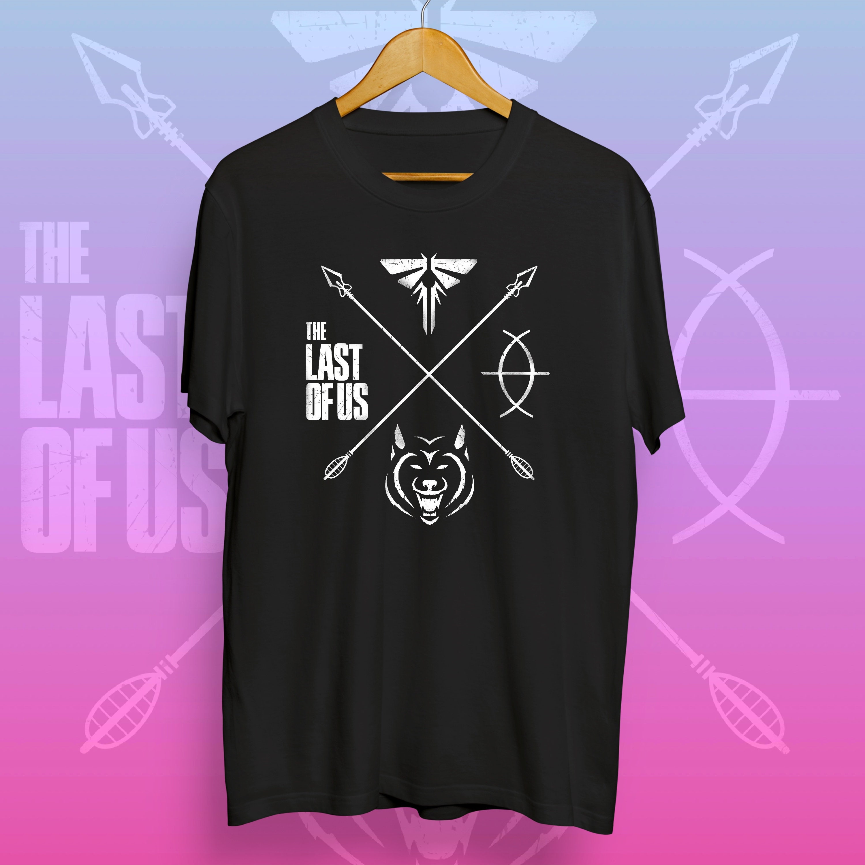 The Last Of Us T-Shirt, Joel And Ellie Shirt, TLOU Gamer Shirt, Game ...