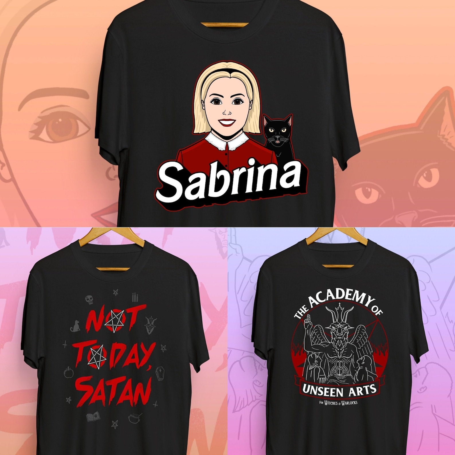 Chilling Adventures of Sabrina T-shirts/phone Cases (academy of Unseen ...