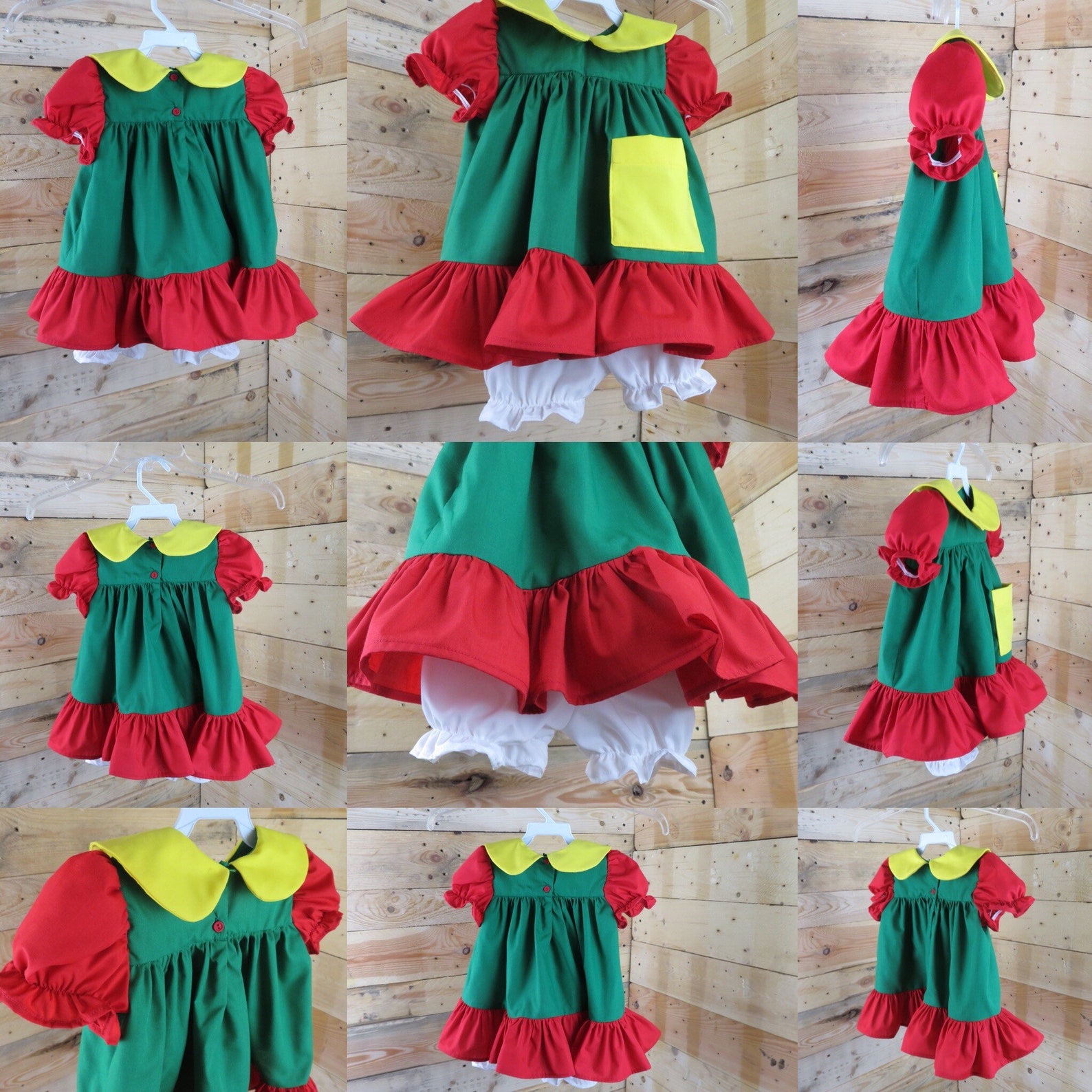 Chilindrina disfraz de chilindrina vestido de bebé vestido - Etsy España