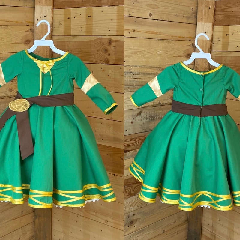 Merida Brave Costume - Etsy