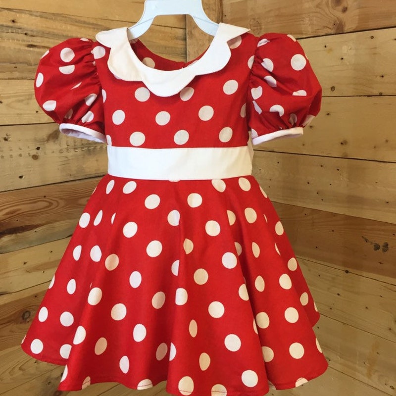 Minnie Mouse Dress - Etsy