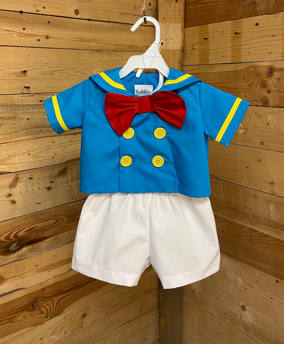 Donald Duck Outfit Set, Donald Duck Baby Outfit Set, Donald Duck ...