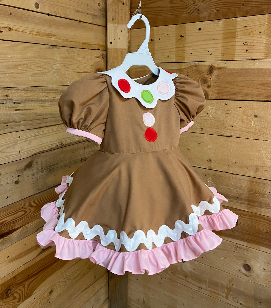 Gingerbread Cookie Baby Costume Gingerbread Baby Dress - Etsy