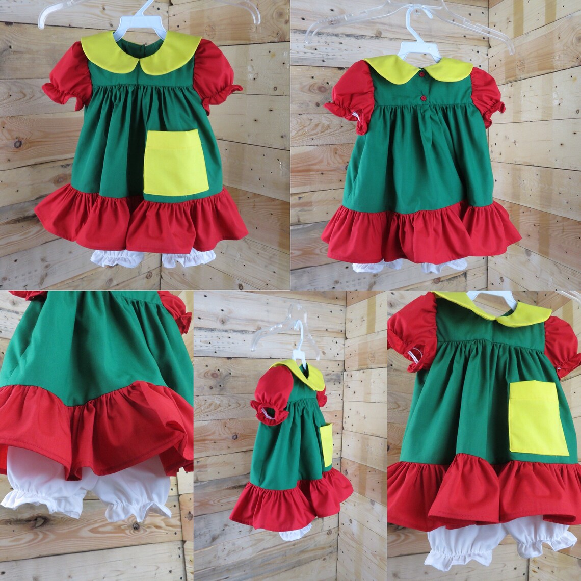 Chilindrina disfraz de chilindrina vestido de bebé vestido - Etsy España