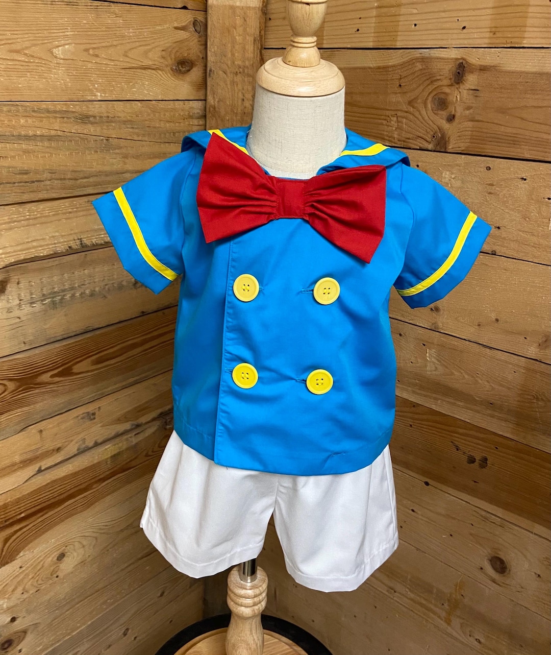 Donald Duck Baby Costume Outfit Set - Etsy
