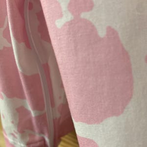 Cowgirl Baby Overall, Baby Pink Cow Print Longall. - Etsy