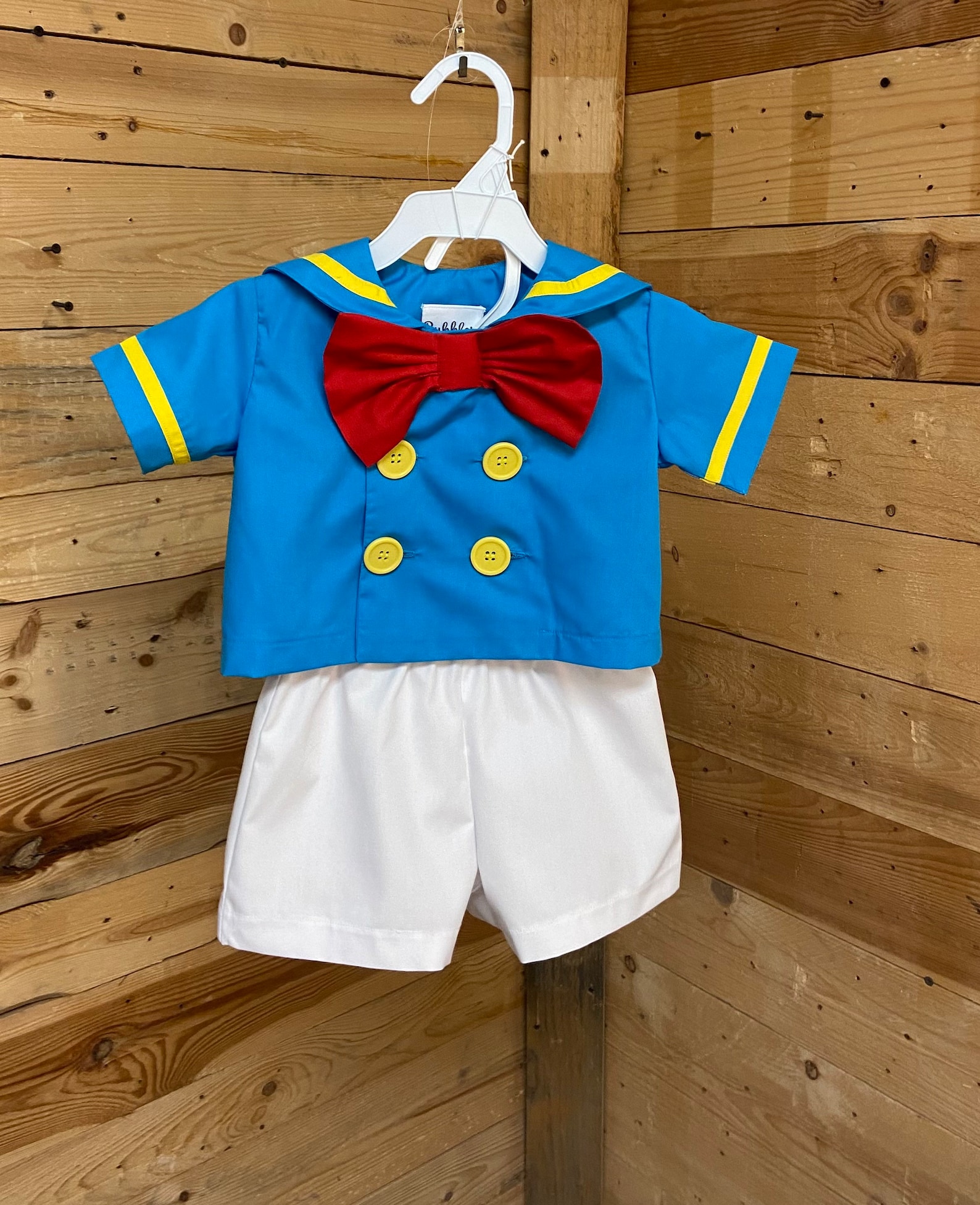 Donald Duck Baby Costume Outfit Set - Etsy