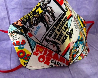 Wizard of Oz Face Masks Ruby Slippers Toto Wicked Witch - Etsy