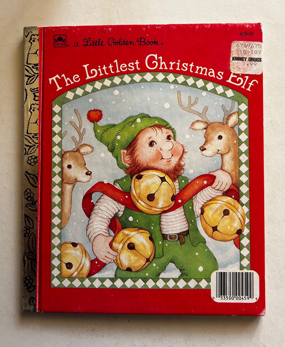 Vintage Little Golden Book the Littlest Christmas Elf 1987 - Etsy