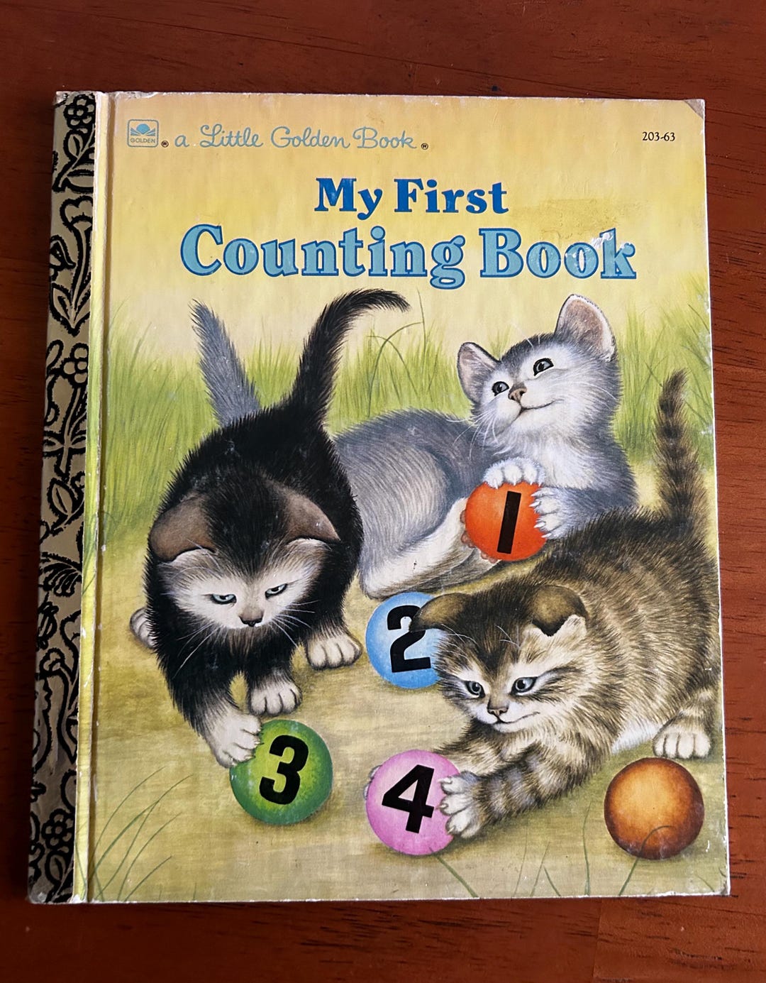 My First Counting Book - Little Golden Book (1993) - Etsy