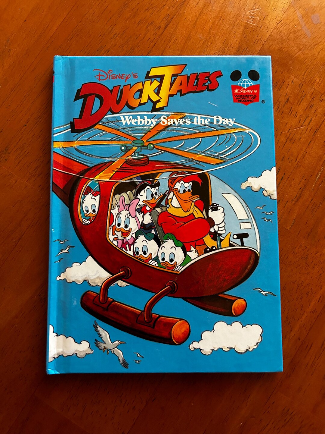 Vintage Children's Book Disney Duck Tales Webby Saves the Day 1989 - Etsy