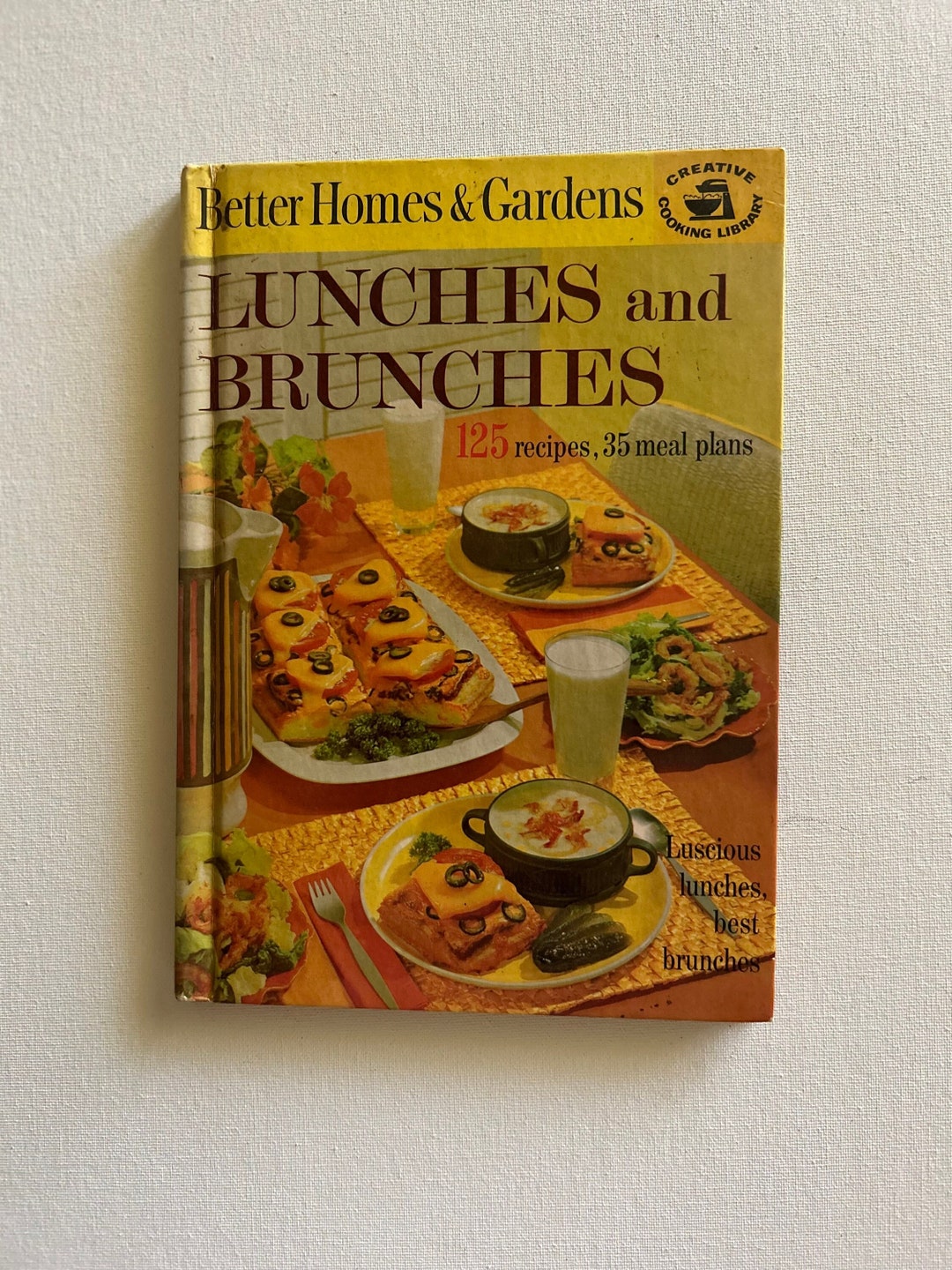 Better Homes & Gardens Lunches and Brunches Cookbook (1963) - Vintage ...