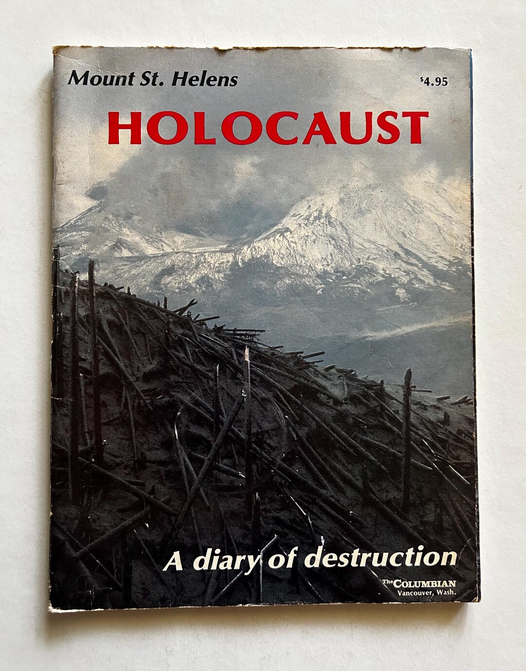 Vintage: Mount St. Helens Holocaust a Diary of Destruction 1980 - Etsy