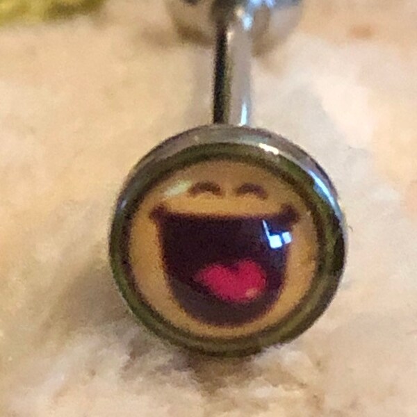 Fake Tongue Piercings - Etsy