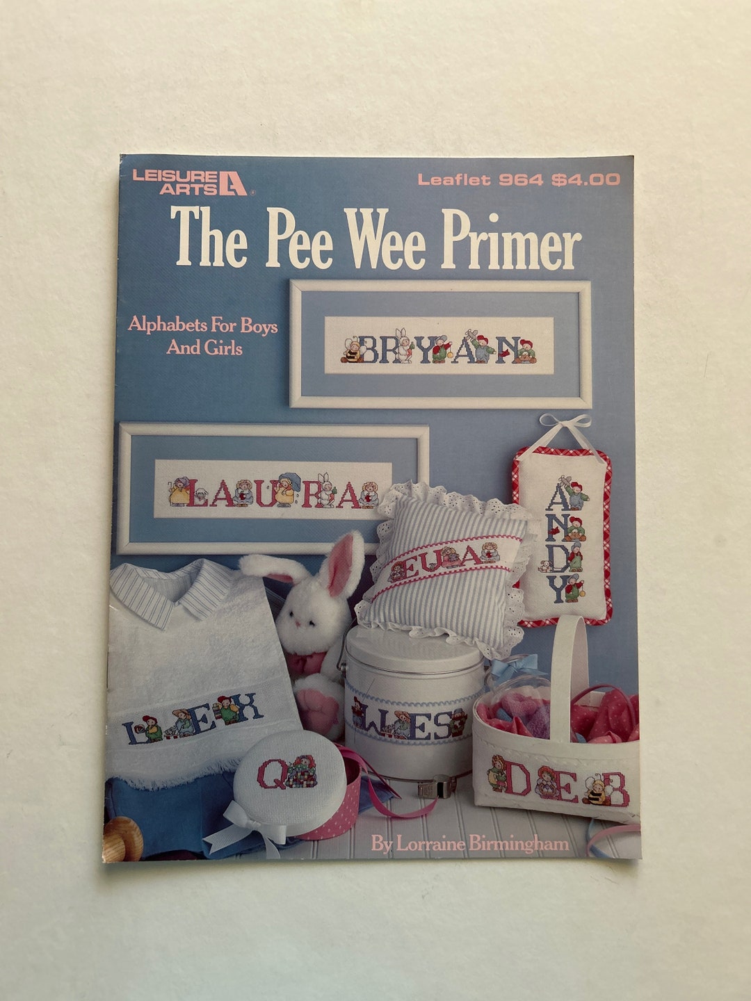 Leisure Arts the Pee Wee Primer Cross Stitch Pattern Leaflet 964 - Etsy