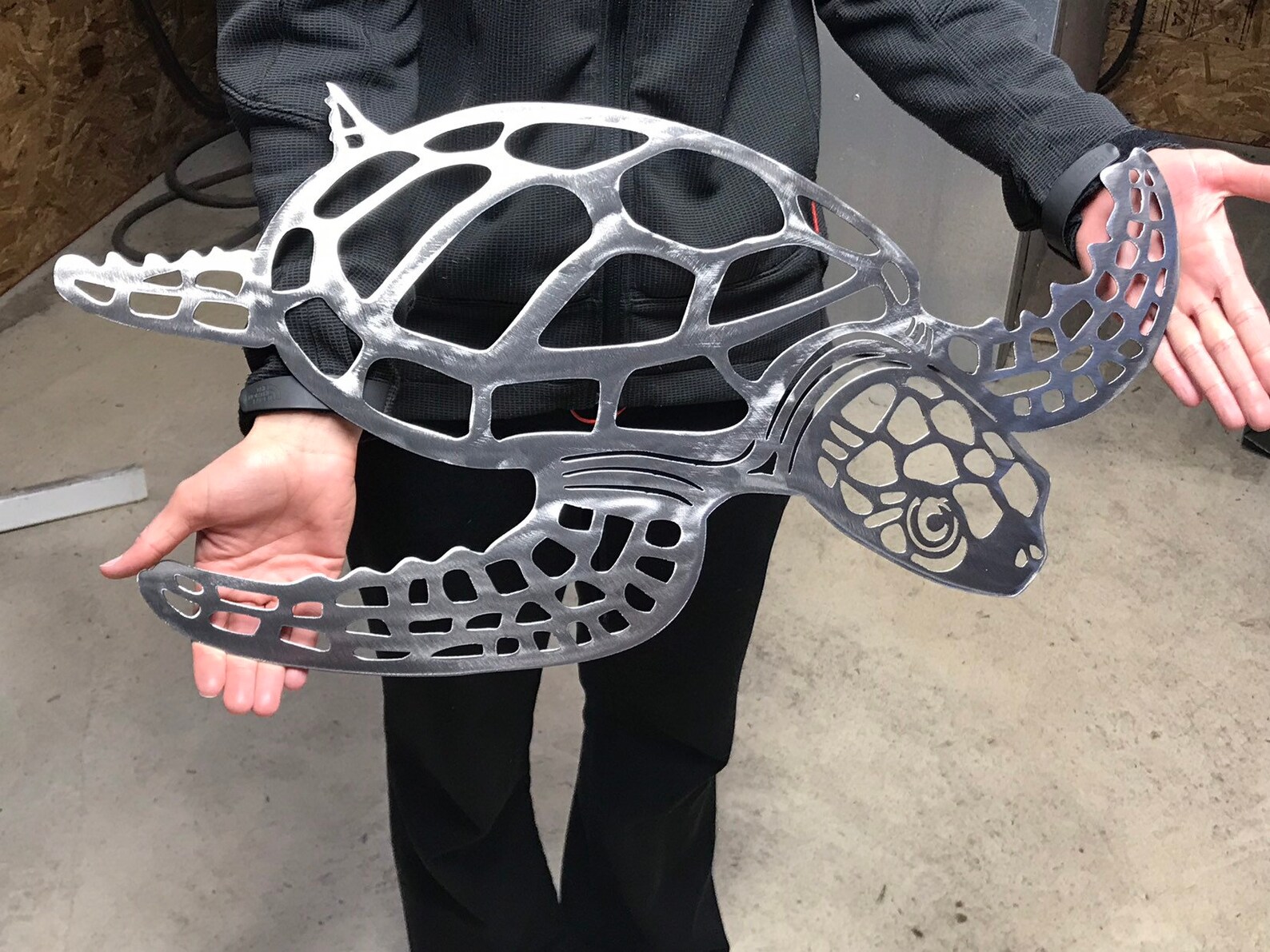 Metal Sea Turtle Metal Wall Art Metal Wall Decor Metal | Etsy Canada