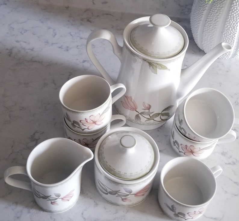 Vintage 10 Pieces Oneida the Select Savannah Collection Teacups-teapot ...