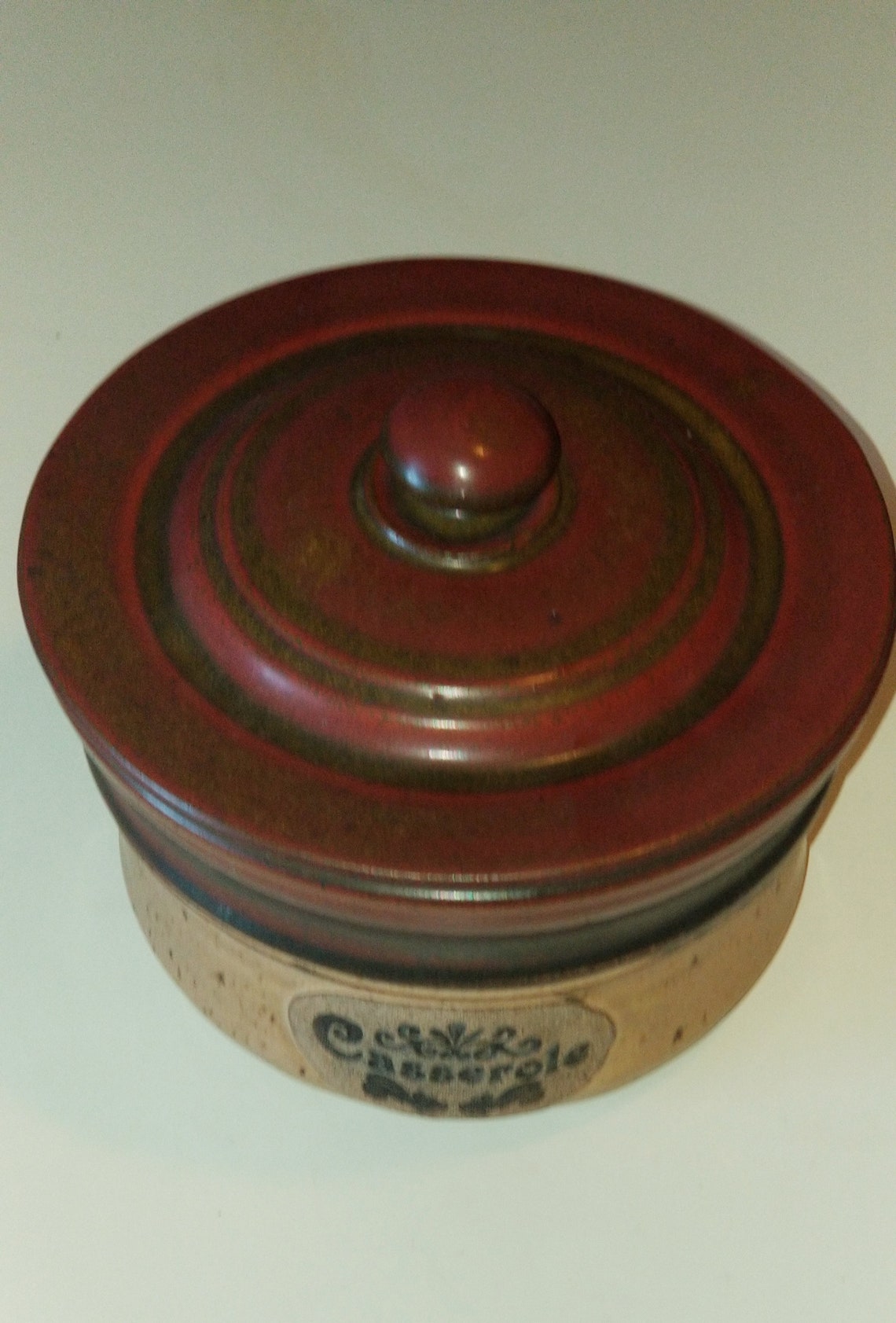 Stoneware Covered Casserole by JBL Canada Pottery, Cooking Pot,serving ...