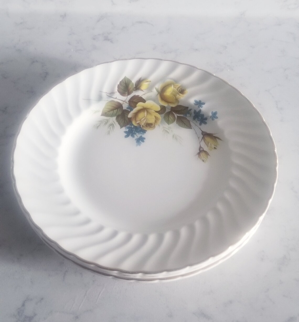 4 Favourite Rose Ridgeway Ironstone Dinner Plates-eating Plates-dinner ...