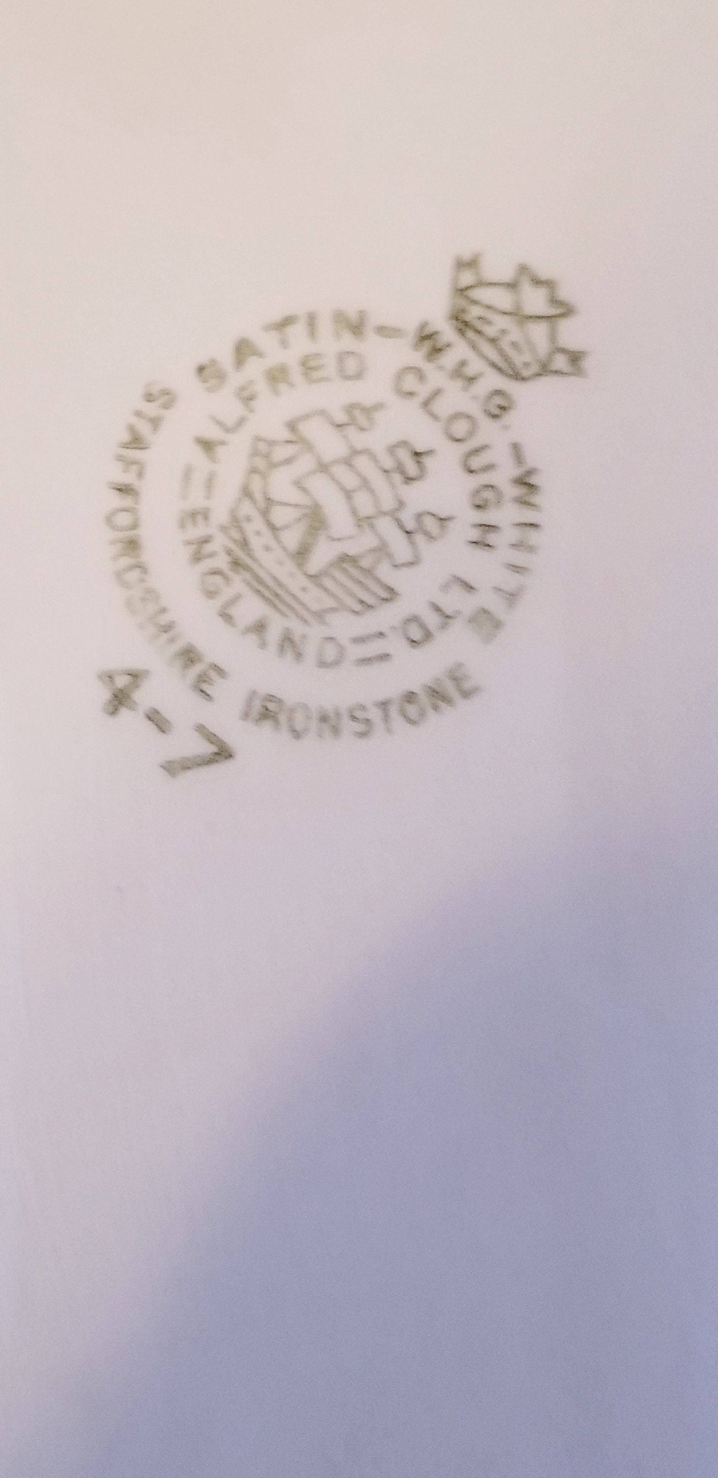 Vintage (1950s) Alfred Clough LTD England Oval Shape Serving Platter ...