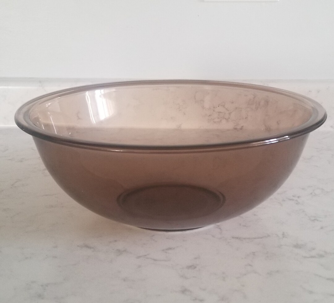 Vintage (1980s) Large Pyrex Mixing Bowl-serving Bowl-transfer Bowl ...