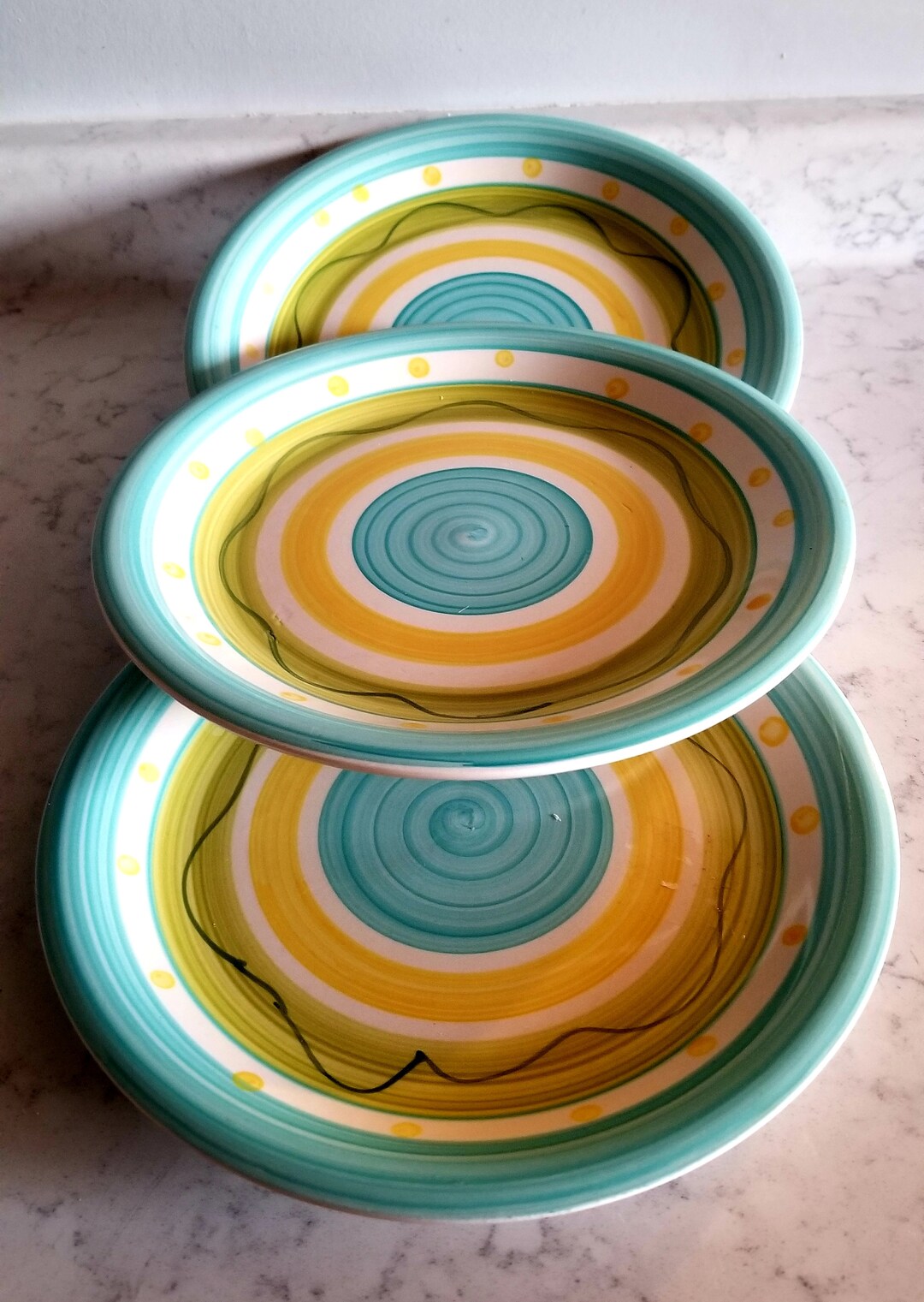 3 Gibson Everyday Dinner Plates-salad Plates-side Plate-dishes ...