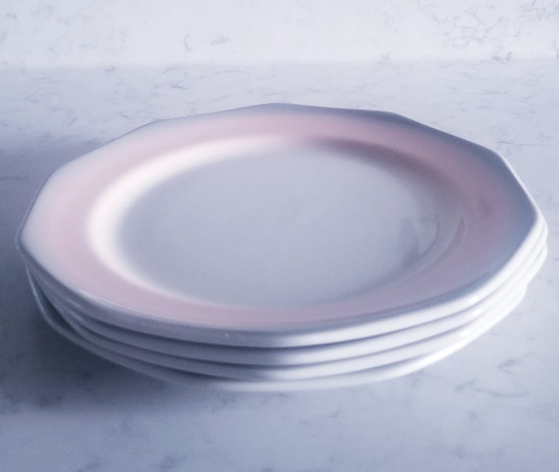 4 Vintage (1970s) Armorlite Dudson English Dinner Plates-eating Plates ...