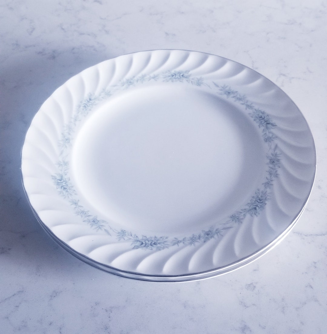 2 Vintage (1970s) Princess Fine China Stratford Dinner Plates-eating ...