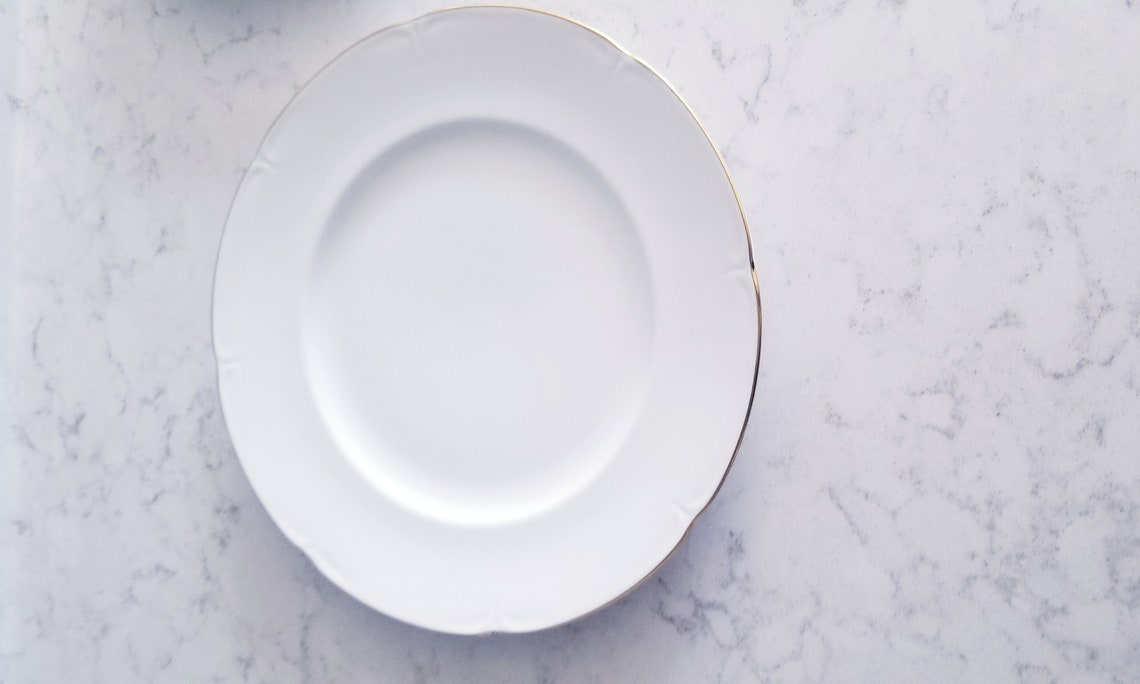 2 Pieces (1970s) JL Menau Dinner Ware -dinner Plate and Cereal Bowl ...