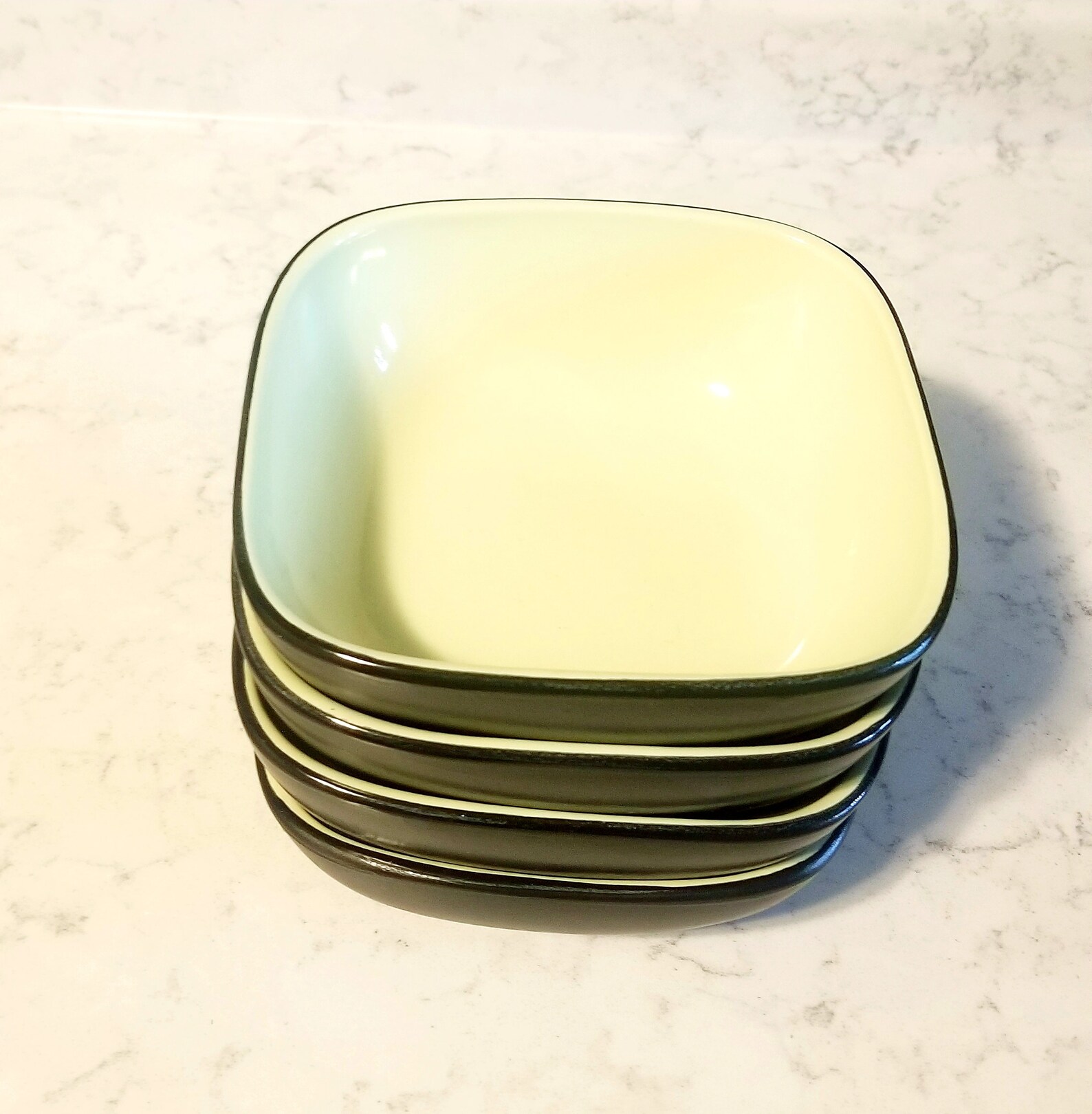 4 Vintage (1980s) Corelle Hearthstone Eating Bowls-serving Bowls-plates ...
