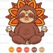 Meditating Sloth Svg File Yoga Sloth Sloth SVG Sloth Clip - Etsy