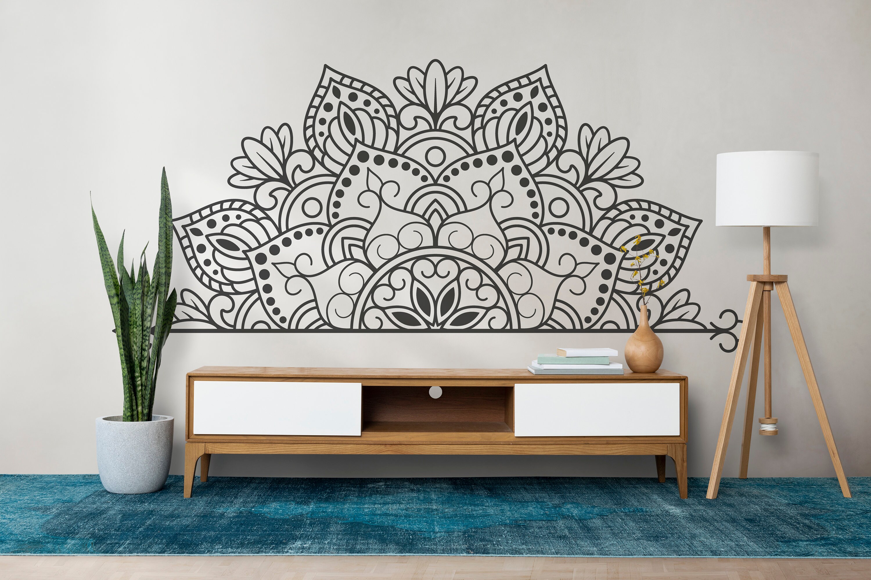 Mandala and Arrow Half Mandala Cut Files Half Mandala Svg - Etsy