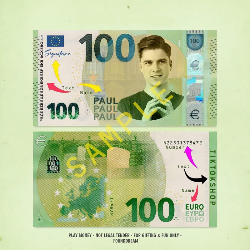 Personalized Note Bank - Etsy