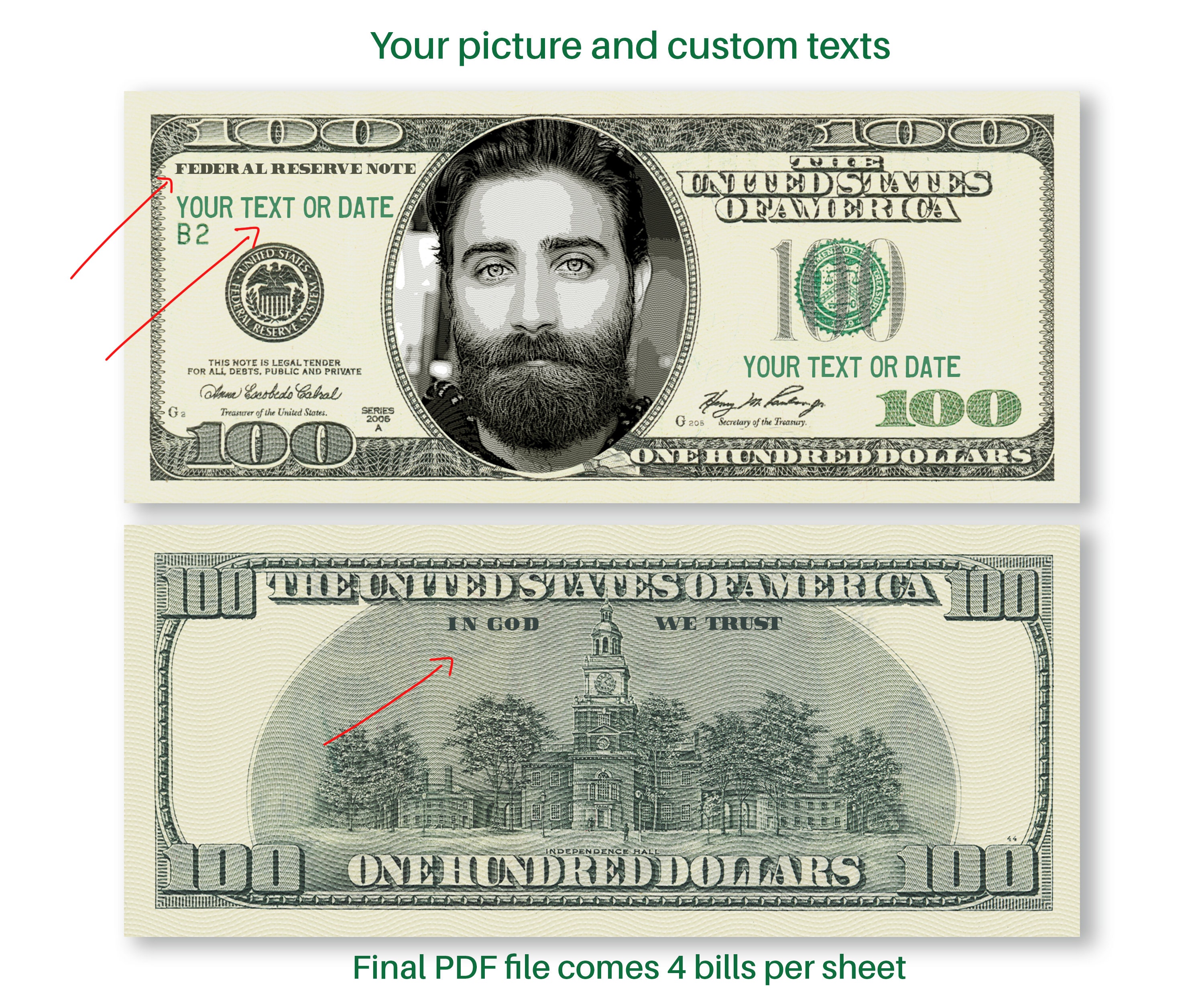 Fake 100 Dollar Bill Lupon gov ph